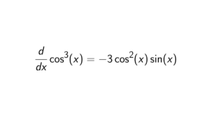 What is the Derivative of cos^3(x)? - Epsilonify