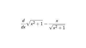 What is the Derivative of Square Root of x^2 + 1? - Epsilonify