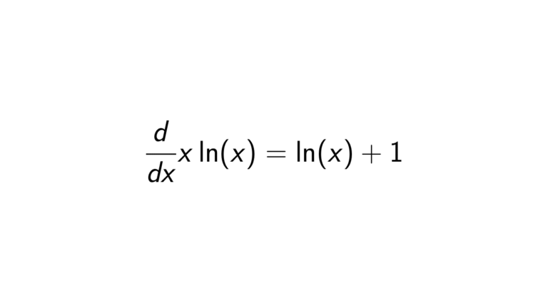 What Is The Derivative Of Xln x Full Solution what-is-the-derivative-of-xln-x-full-solution